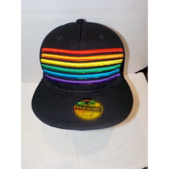 New Cap | Accessories | New Rainbow Colors Baseball Cap Lgbtq Black New ...